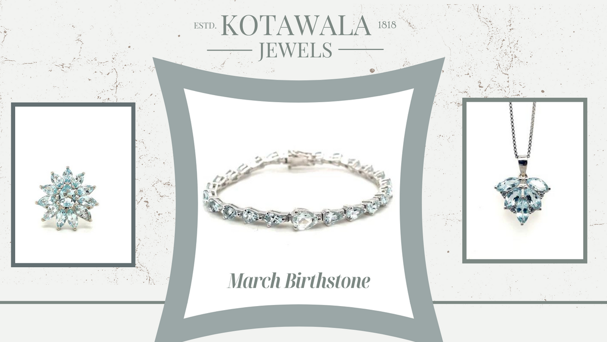 March Birthstone: Aquamarine Jewelry and Facts – Kotawala Jewels